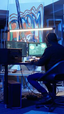 Hacker Animation Stock Video Footage for Free Download