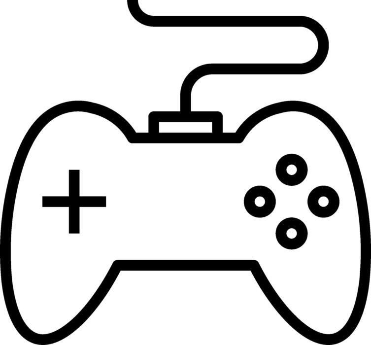 Game Controller Outline Vector Art, Icons, and Graphics for Free Download