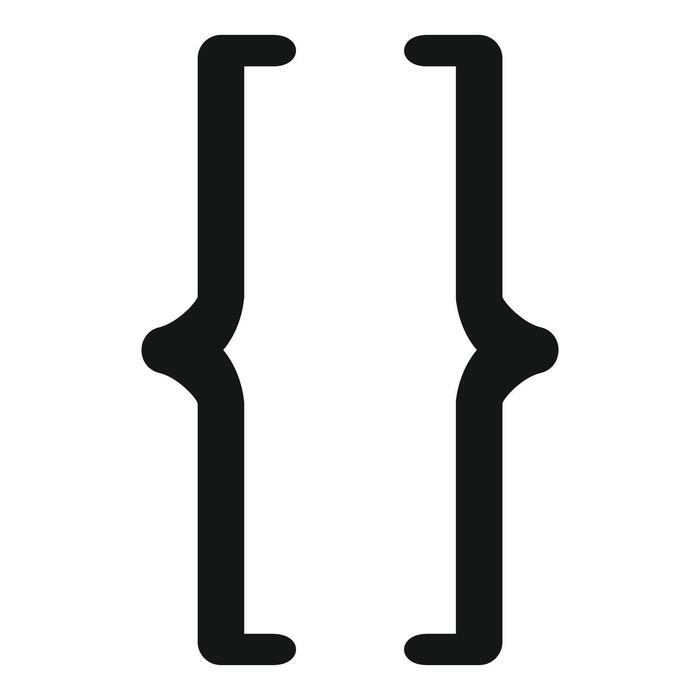 Parentheses Brackets Vector Art, Icons, and Graphics for Free Download