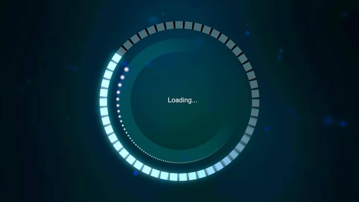 Futuristic Loading Stock Video Footage for Free Download