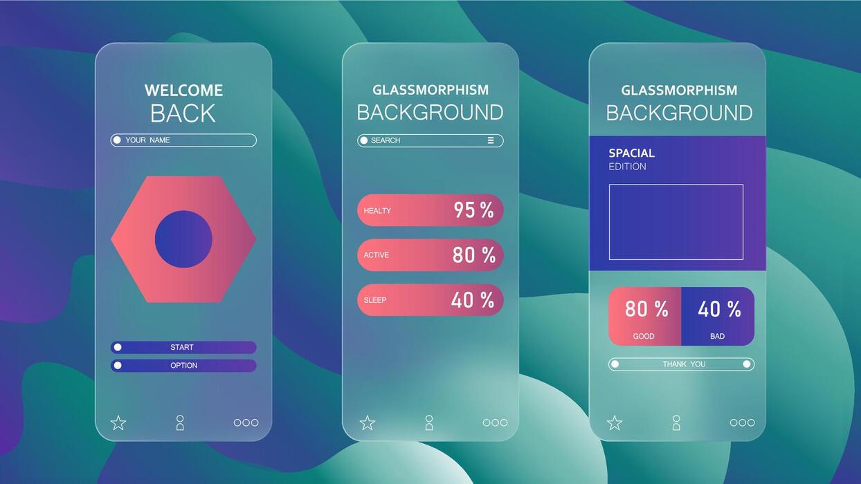 Mobile Ui Background Vector Art, Icons, and Graphics for Free Download