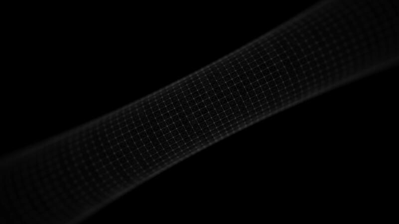 Abstract tubular structure with grid pattern on black background looping animation 52729620 ...