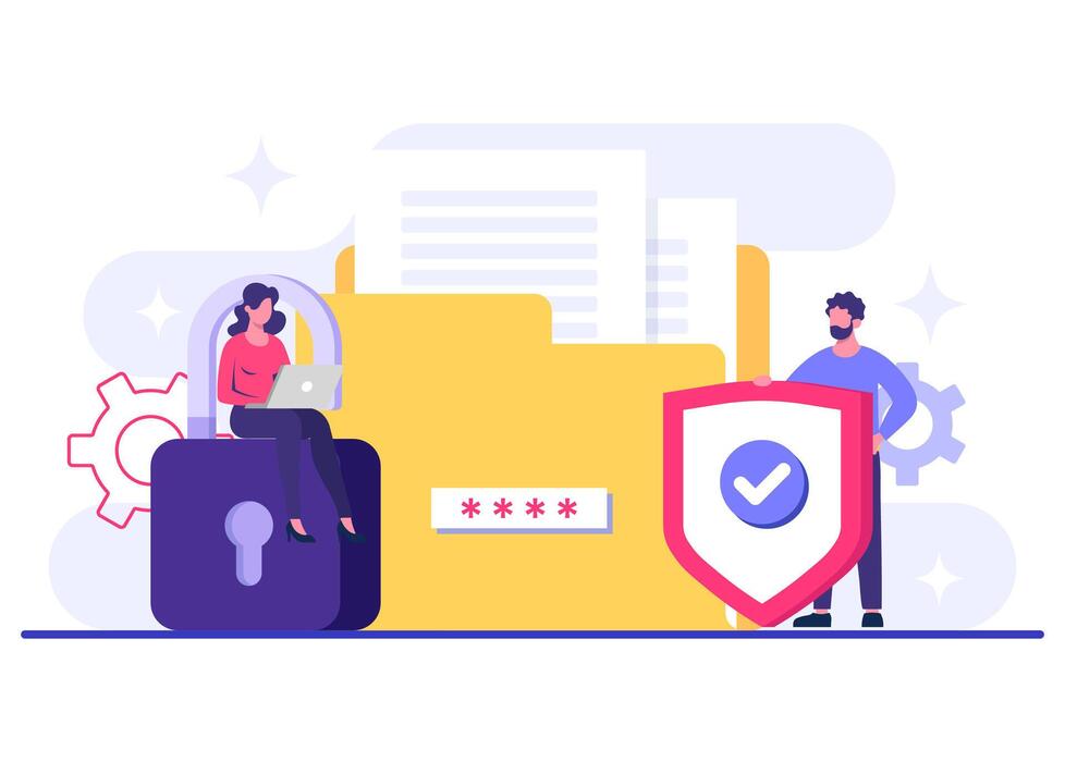 Password Protection Vector Art Icons And Graphics For Free Download