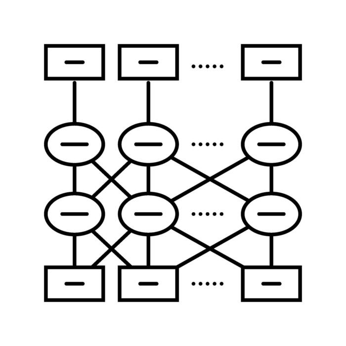 Neural Network Icon Vector Art, Icons, and Graphics for Free Download