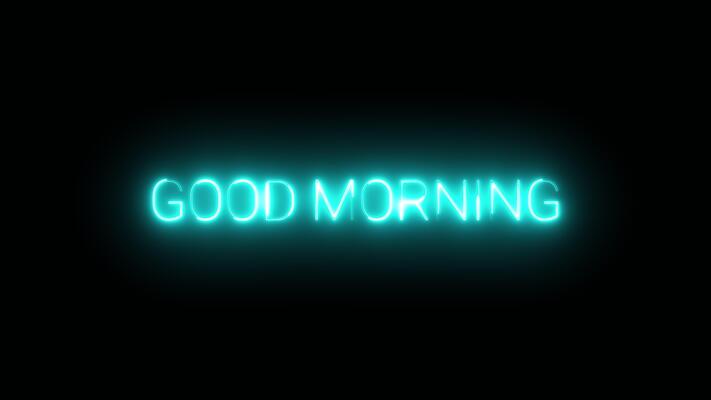 Animated Good Morning Stock Video Footage For Free Download