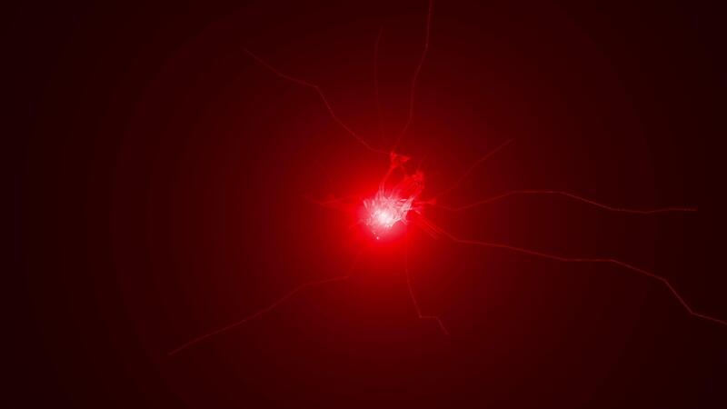 Red Electric Spark Loop Effect 52911617 Stock Video At Vecteezy