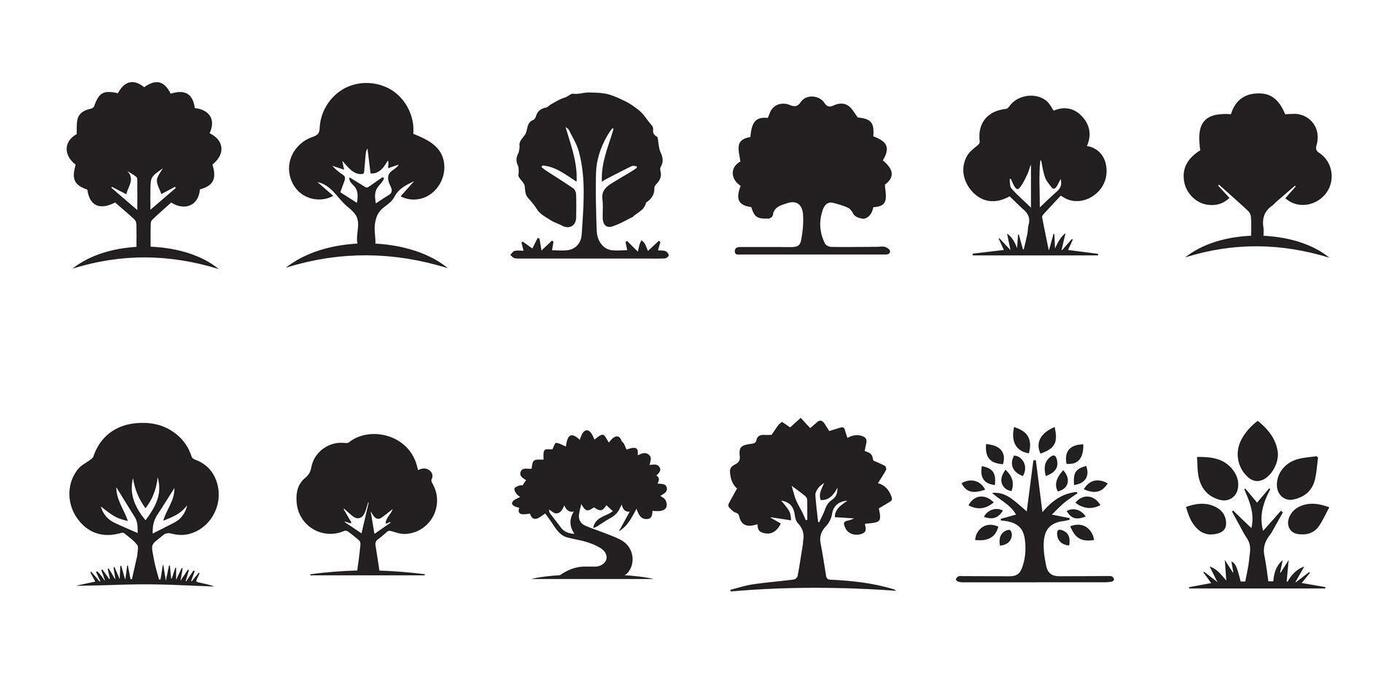 Tree Icon Vector Art, Icons, and Graphics for Free Download