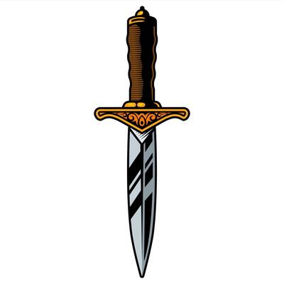 Bloody Dagger Vector Art, Icons, and Graphics for Free Download