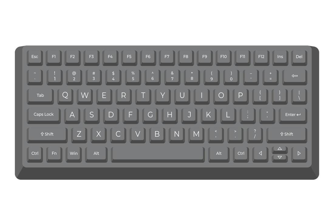 Computer Keyboard Keys Vector Art, Icons, and Graphics for Free Download