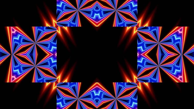 Dynamic neon light patterns for captivating VJ loop performances 53167935 Stock Video at Vecteezy