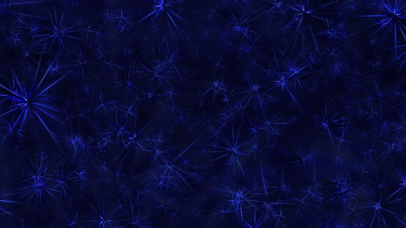 VJ Loop glow blue particles animation on black abstract background ...