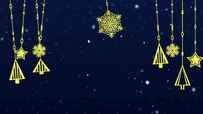Christmas Screensaver Stock Video Footage For Free Download