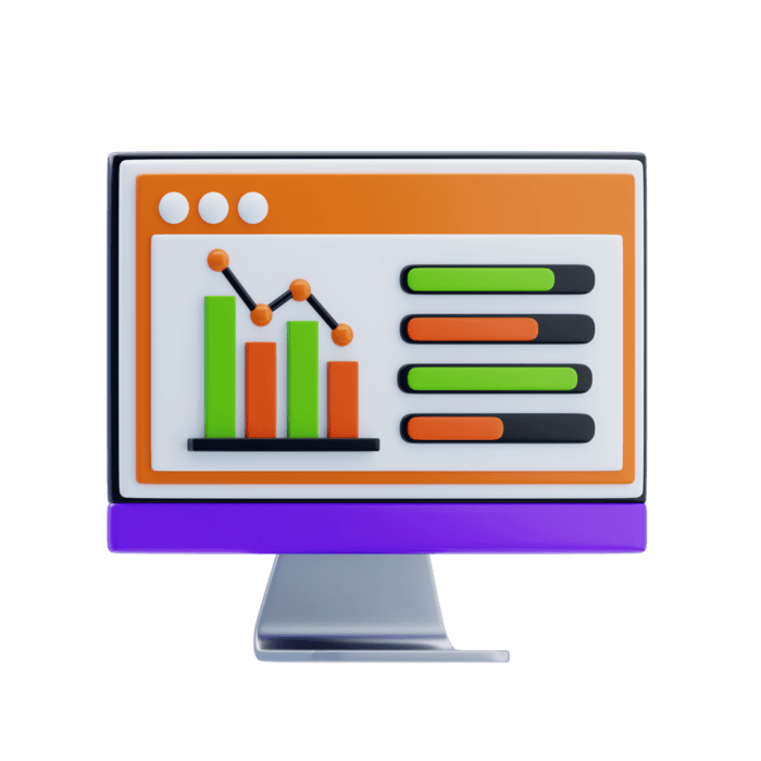 Computer Dashboard PNGs for Free Download