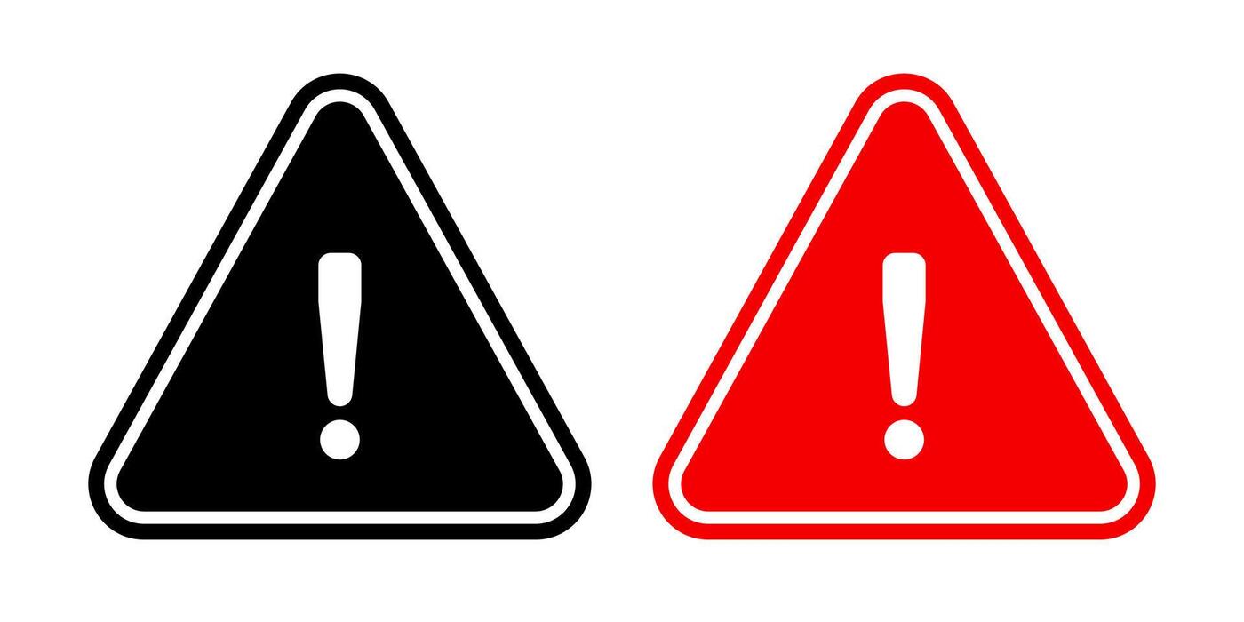 Important Warning Vector Art, Icons, and Graphics for Free Download