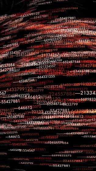 The Dynamic Abstract Flow of Numeric Data Expresses Trends in a Creative and Aesthetic Manner ...