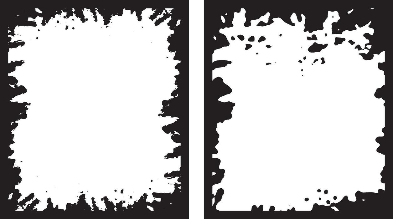 Paint Splatter Border Vector Art, Icons, and Graphics for Free Download