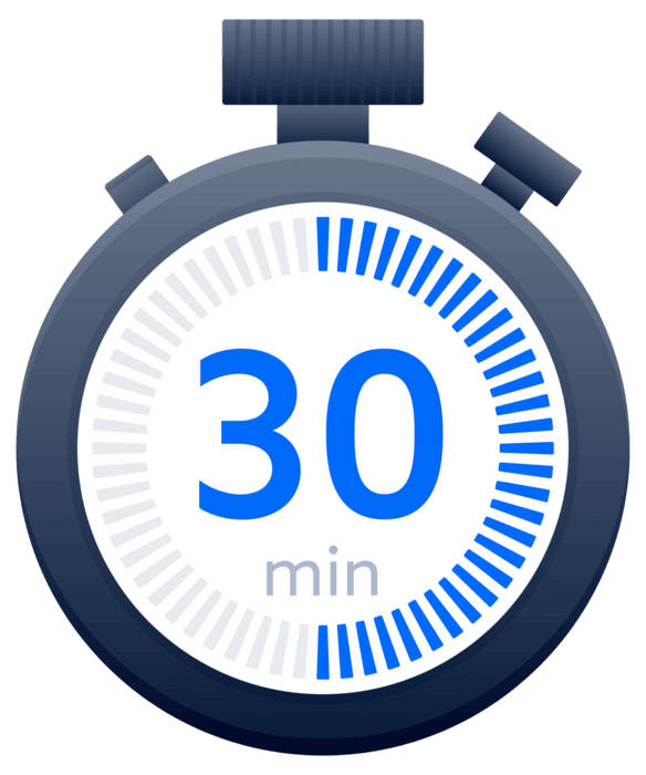 30 Second Countdown Timer PNGs for Free Download