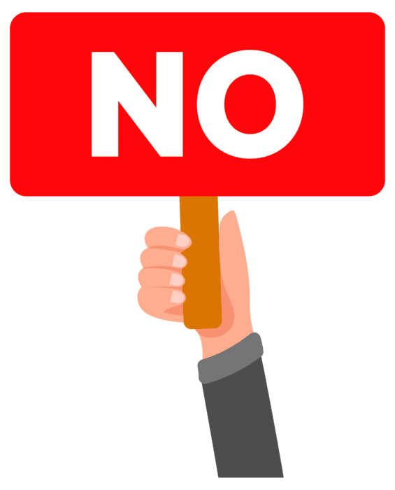 No Sign Transparent PNGs for Free Download