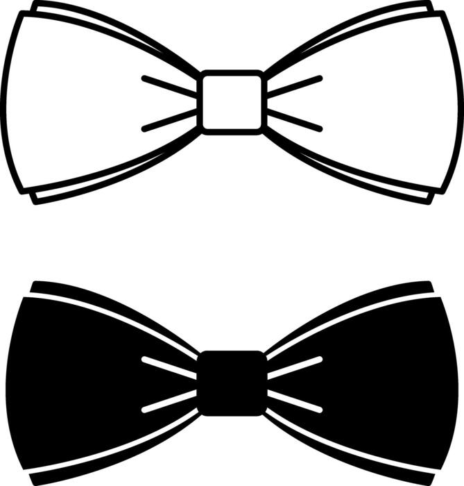 Black Bow Tie Vector Art, Icons, and Graphics for Free Download