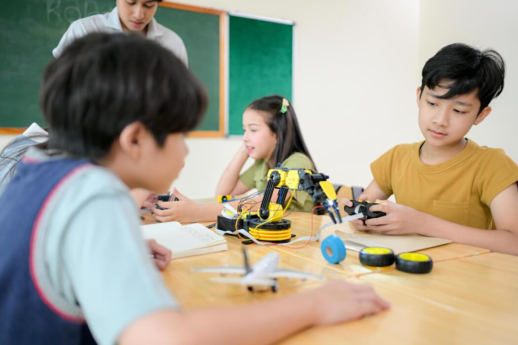 Robotics Classroom Stock Photos, Images and Backgrounds for Free Download