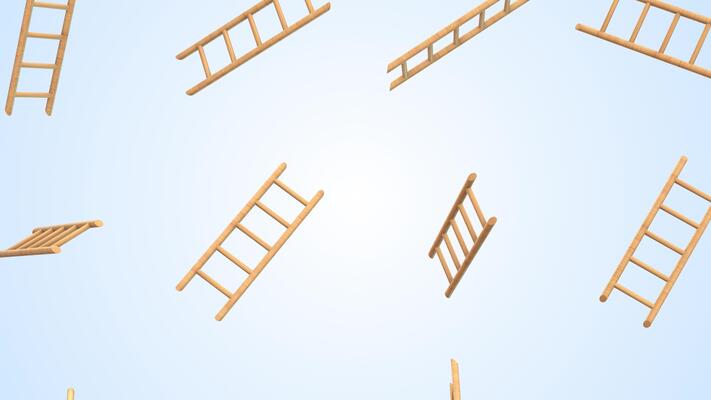Ladder Animation Stock Video Footage for Free Download