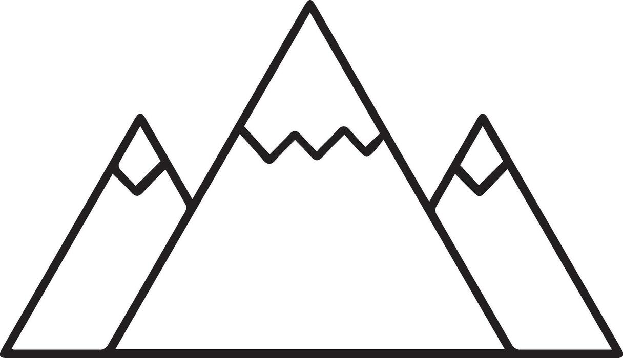 Simple Mountain Vector Art, Icons, and Graphics for Free Download