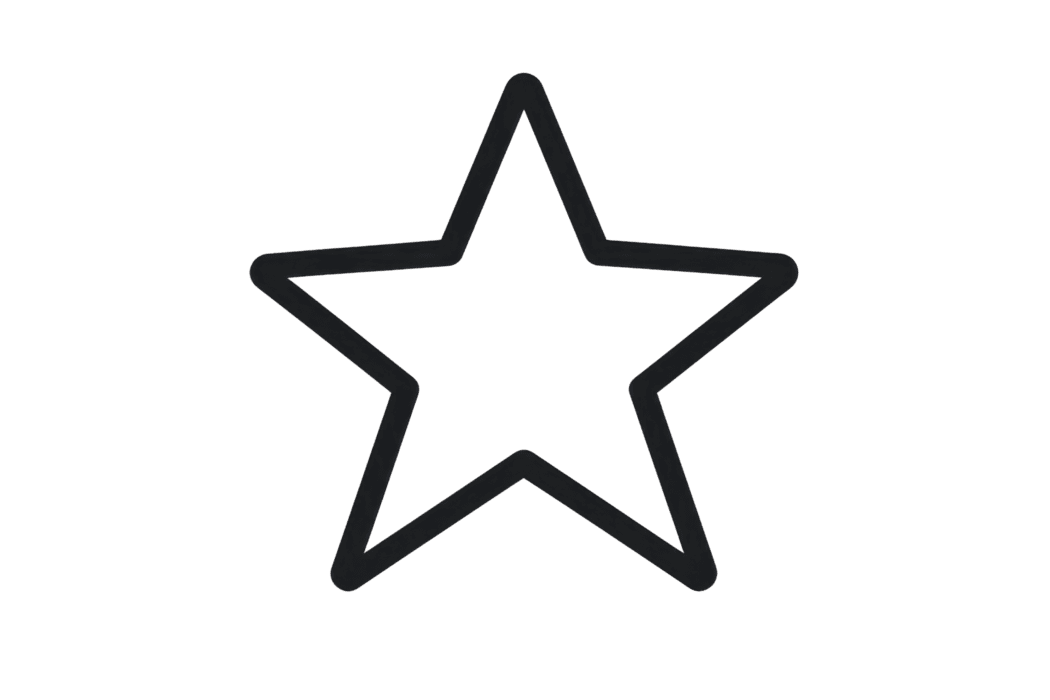 Star Outline PNGs for Free Download