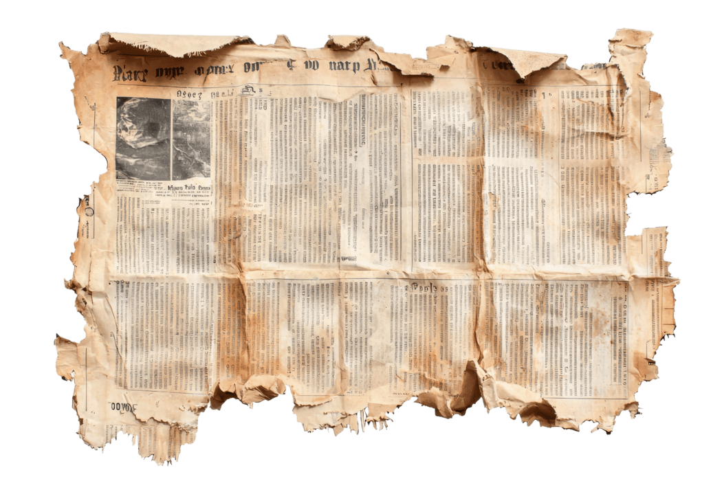 Old Newspaper PNGs for Free Download