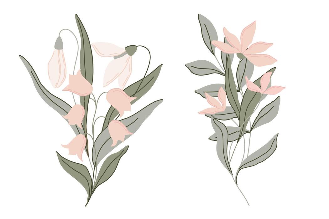 Spring Flowers Vector Art, Icons, and Graphics for Free Download