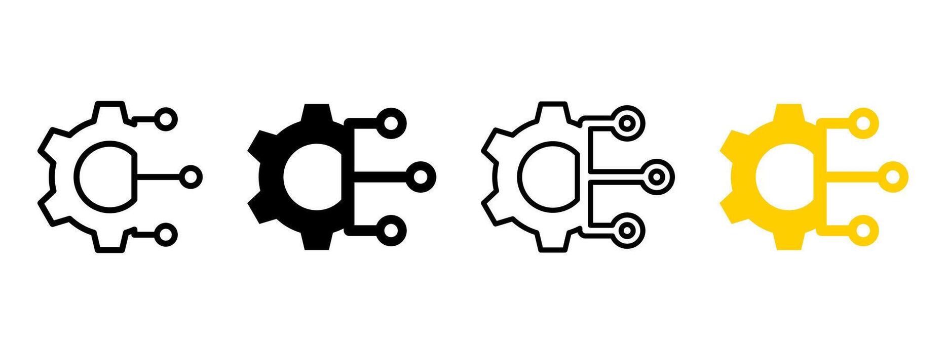 Gear Circuit Vector Art, Icons, and Graphics for Free Download