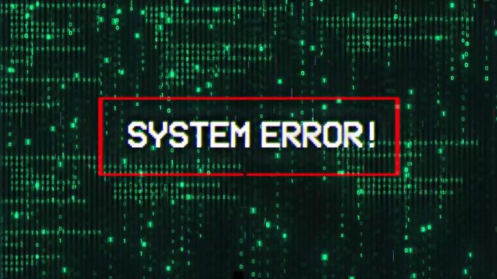 Screen Error Stock Video Footage for Free Download