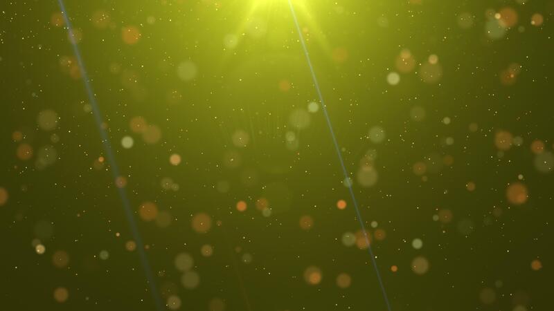 Gold dust particles fly in slow motion in the air .Dust Particles Background Bokeh Lights ...