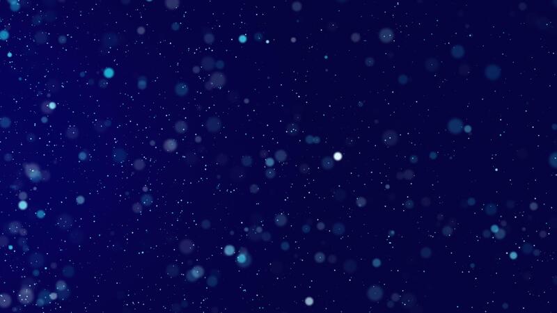Blue Bokeh Particles Glitter Awards Dust Gradient Abstract Background Futuristic Glittering In