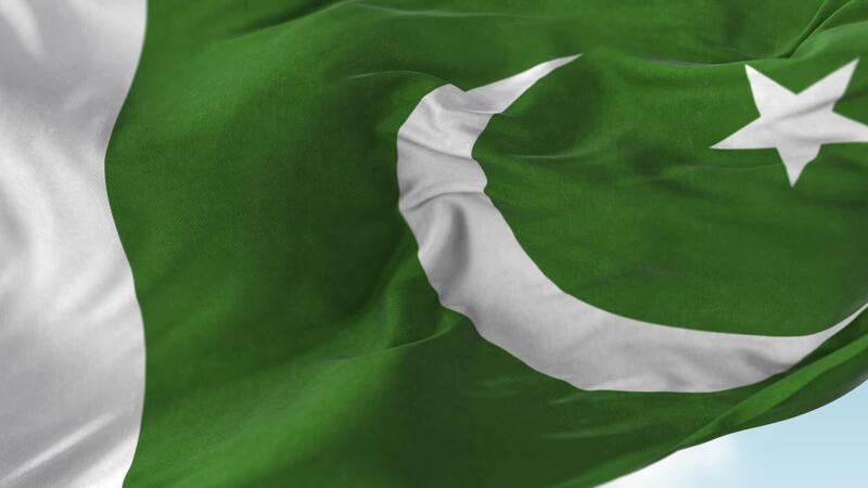 Pakistan flag animation 53960352 Stock Video at Vecteezy