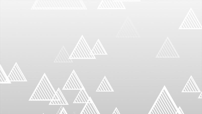 White Color Parallel Lines Multiple Triangular Shapes Moving Upward
