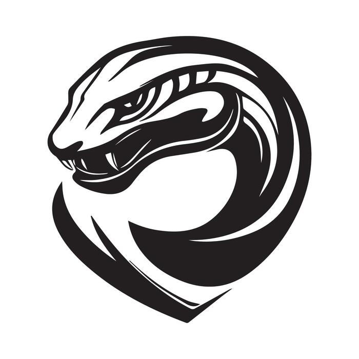 Black Mamba Logo Vector Art, Icons, and Graphics for Free Download