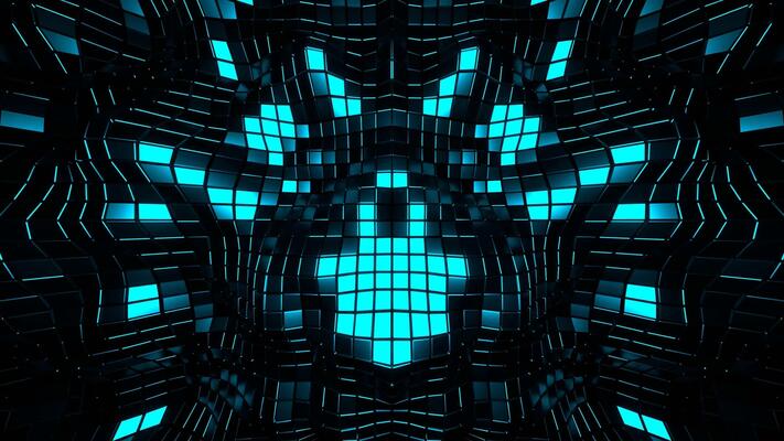 Vj Loop Robot Stock Video Footage For Free Download