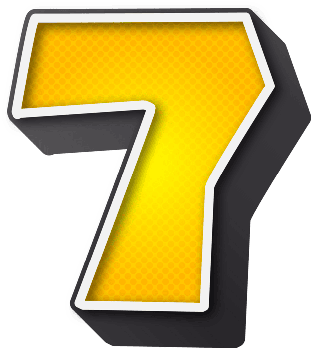 Number 7 Logo PNGs for Free Download