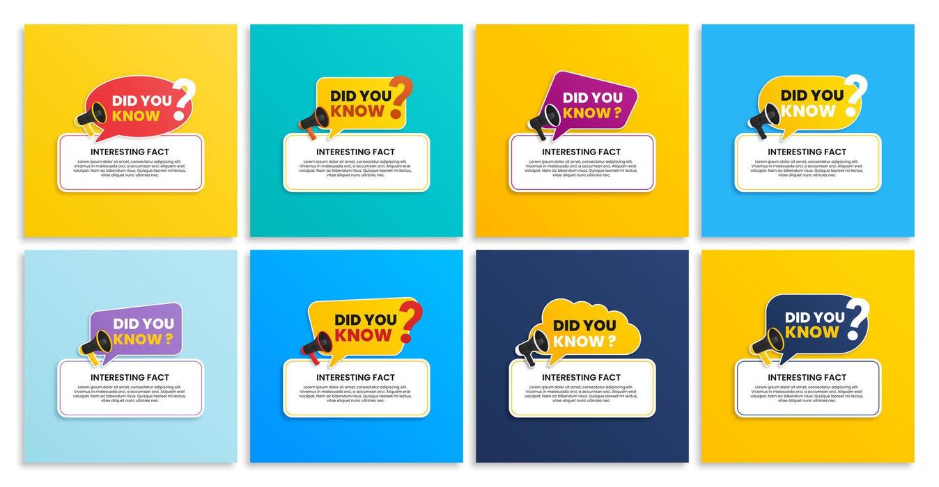 Did You Know Vector Art, Icons, and Graphics for Free Download