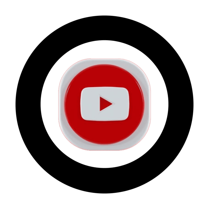 Youtube Logo Circle PNGs for Free Download