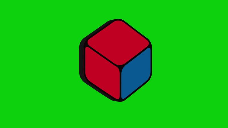 Green Screen Animated 3d Dice Icon 54232463 Stock Video At Vecteezy