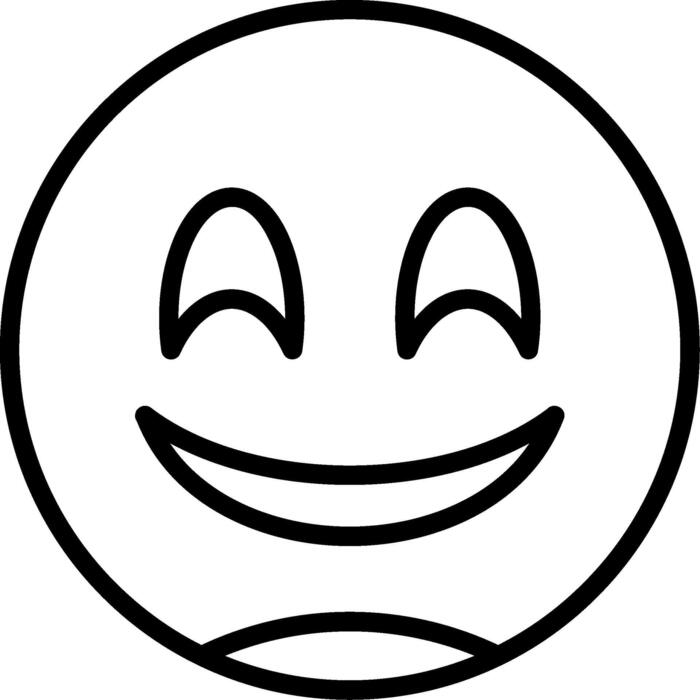 Smiley Face Outline Vector Art, Icons, and Graphics for Free Download