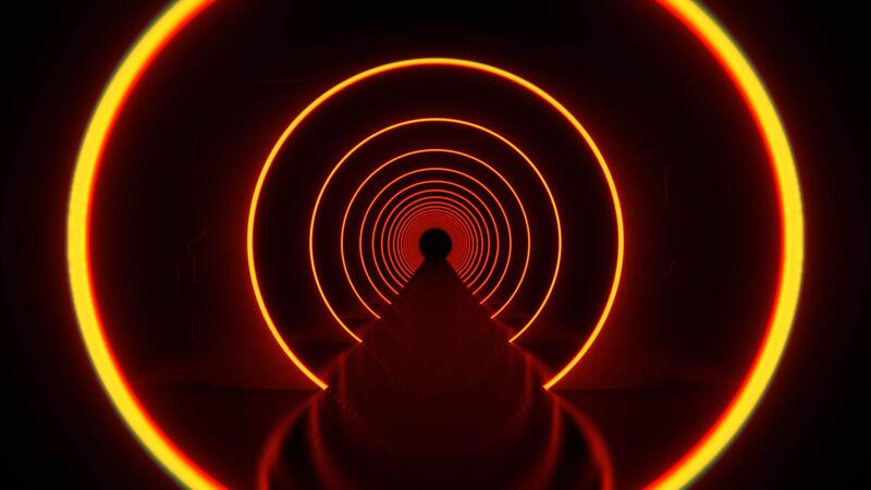 Orange Elegant Dark Sci-Fi Tunnel Background Vj Loop I 4K 54339997 Stock Video at Vecteezy