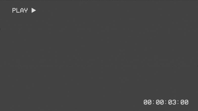 Retro VHS Playback Screen with Timer 54385694 Stock Video at Vecteezy