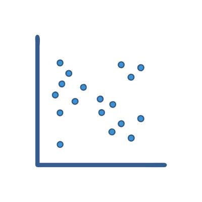 Scatter Plot Trend Vector Art, Icons, and Graphics for Free Download