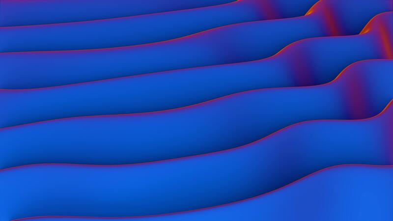 A 3d rendering of a wave pattern 54521917 Stock Video at Vecteezy