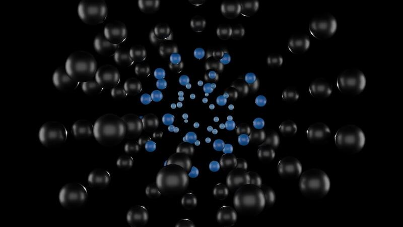 Vibrant Spheres In Dynamic Patterns Create A Mesmerizing Vj Loop