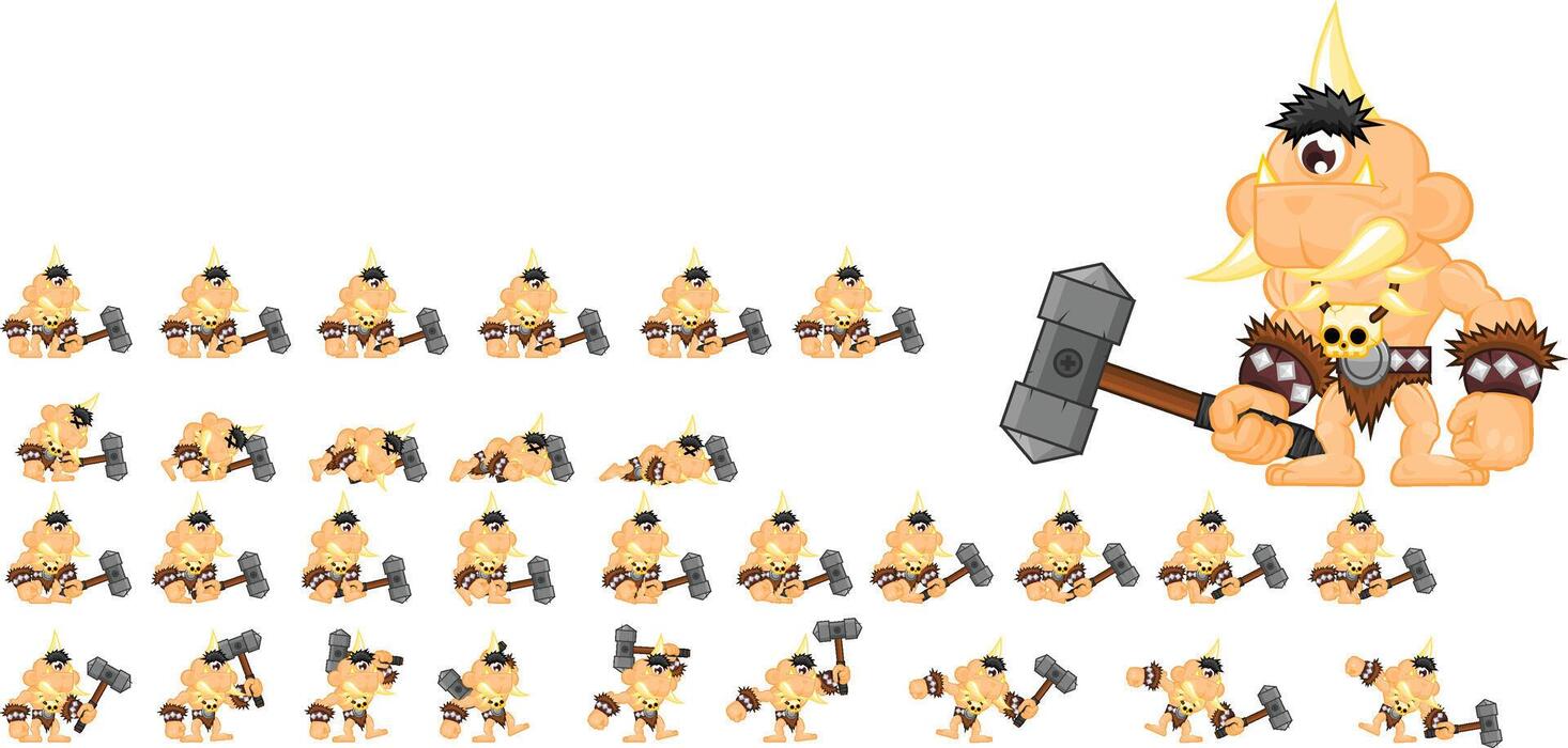 2d Character Sprite Vector Art, Icons, and Graphics for Free Download