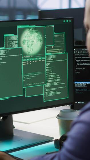 Vertical Satisfied Server Hub Programmer Pleased After Installing