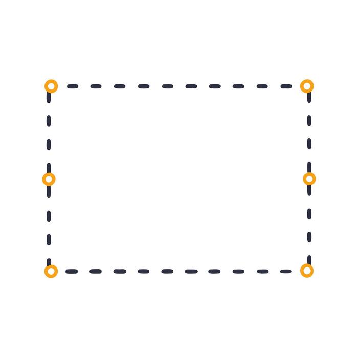 Dashed Rectangle Vector Art, Icons, and Graphics for Free Download